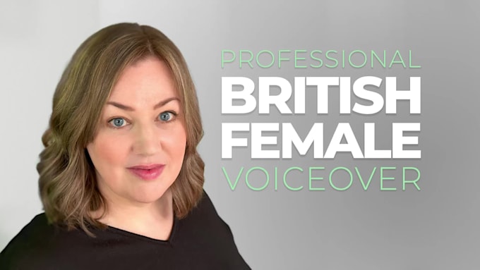 Produce a professional british female voice over in english by Nikki ...