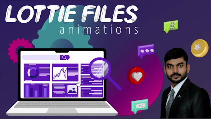 Create Custom Lottie Files Animation Svg Html Json For Website