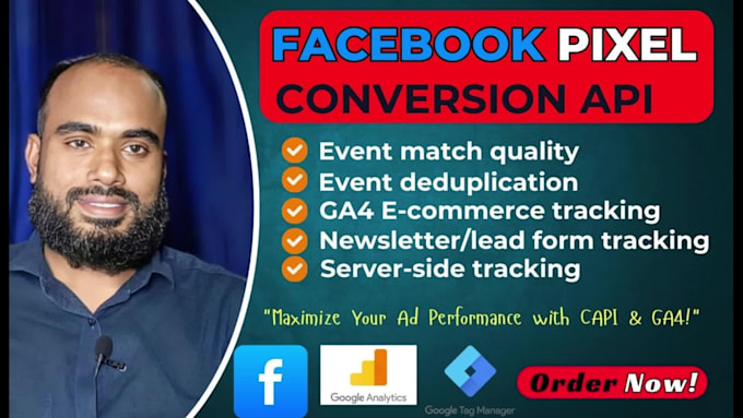 Setup meta pixel,facebook pixel,conversion api with ga4 server side ...