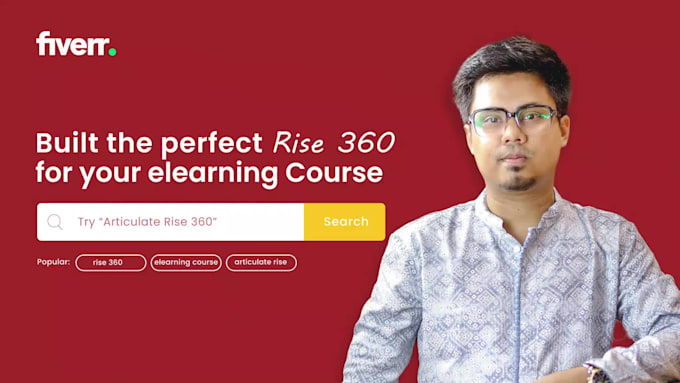 Built elearning courses in articulate rise 360 by Abirkhan412 | Fiverr