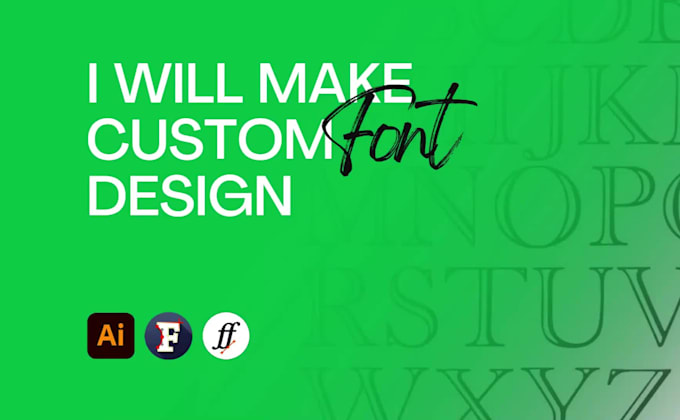 Create a unique custom font for you to use in your projects by Jeff ...
