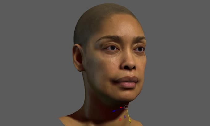 Rig and animate 3d realistic character facerig 3d metahuman 3d game ...