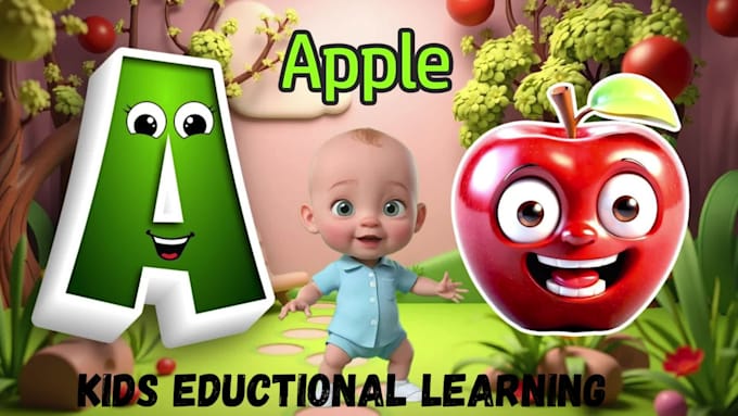 Do monetizable kids educational learning video, abc 123, phonics ...