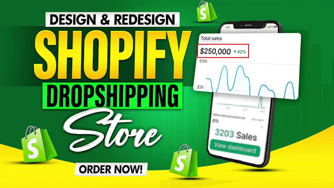 Built shopify dropshipping store, custom shopify design, shopify development by Digital_x5 | Fiverr