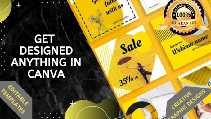 Design anything for you in canva with editable link by Saumyasuresh ...