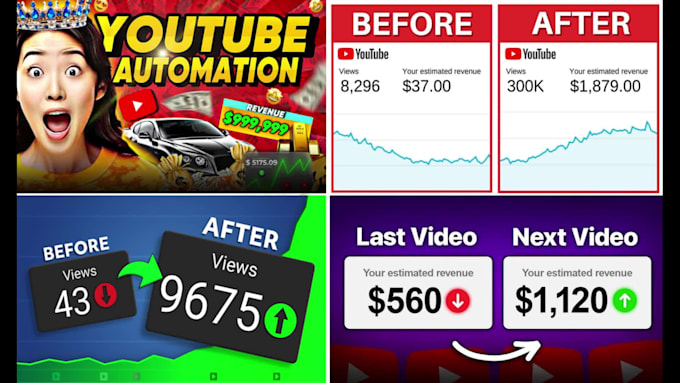 Setup youtube automation channel and monetization by Content_write23 ... Setup youtube automation channel and monetization by Content_write23 ...