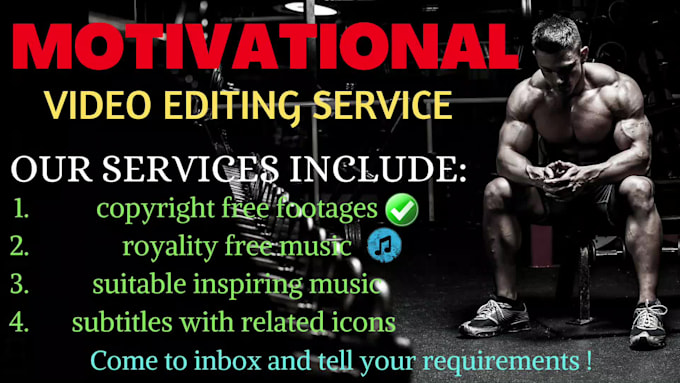 Edit unique monetizable motivational videos and shorts by Jr_favi | Fiverr