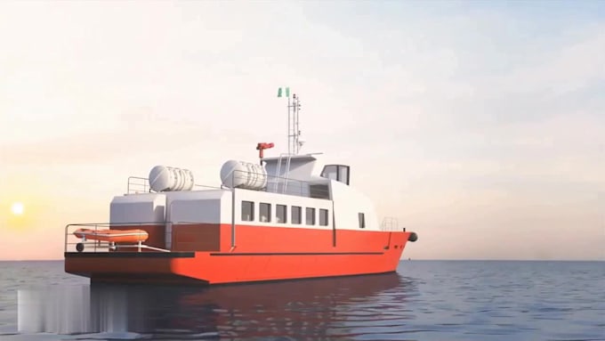 Do realistic 3d boat animation, 3d ship design, 3d boat model, 3d car ...