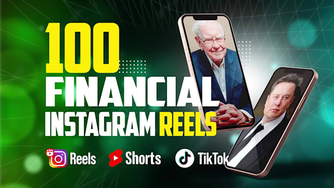 Create finance instagram reels and youtube shorts by Gal_designs | Fiverr