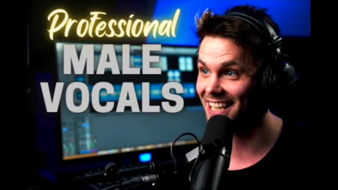 Be your awesome pop rock professional male singer by Alecisgerred | Fiverr