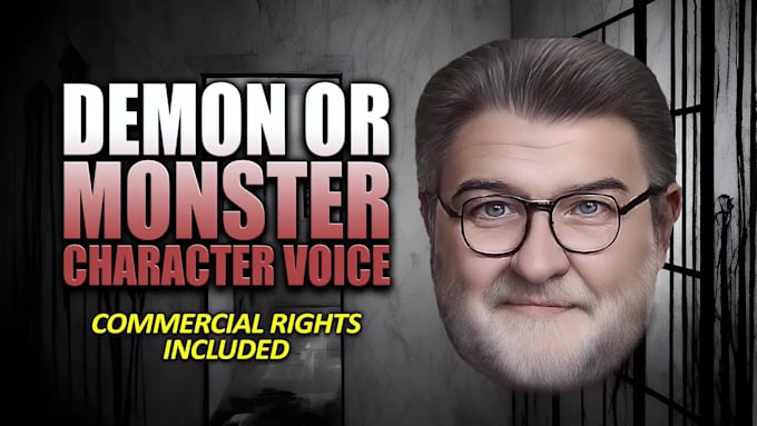 Record a cool creepy deep evil demon monster character voice by ...