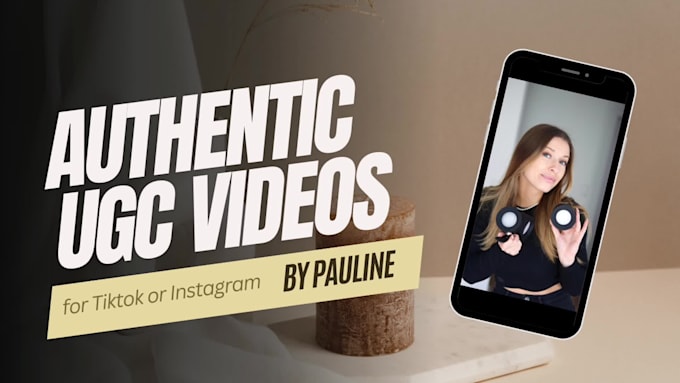 Create authentic tiktok and instagram ugc content for your brand by Paulineholl | Fiverr
