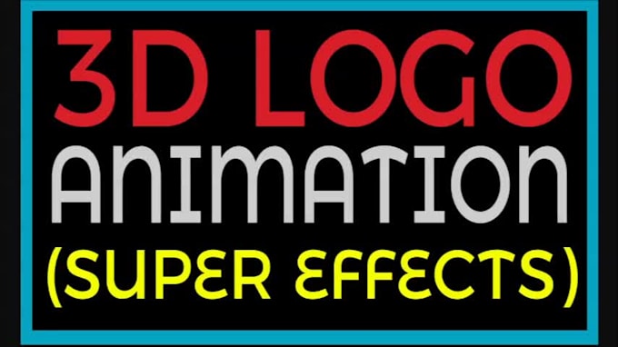 Do 3d logo animation from png, gpeg by Opreston | Fiverr