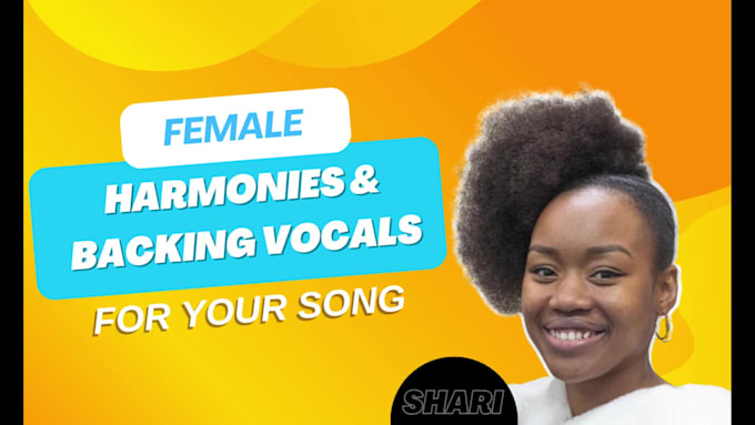 Sing, record soulful female vocals and harmonies for your song by ...