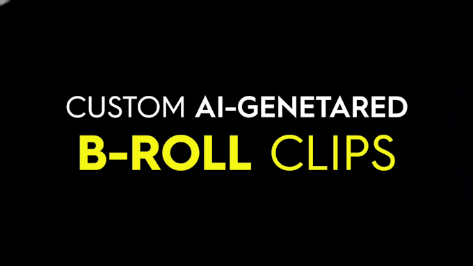 Generate custom b roll ai video clips for your projects by Dr ...