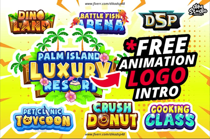 Create stunning game logo design for video game, apps, twitch, steam ...