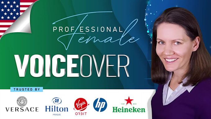 Record a professional american female voiceover by Wolfcreekaudio | Fiverr