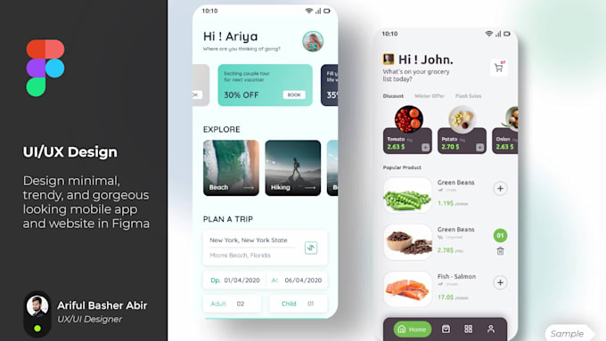 Design the ui of website, mobile app, admin panel by Ababir31 | Fiverr