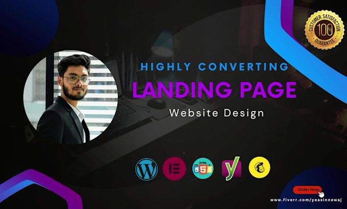 Create a wordpress website or elementor landing page with elementor pro by Yeasinnewaj | Fiverr