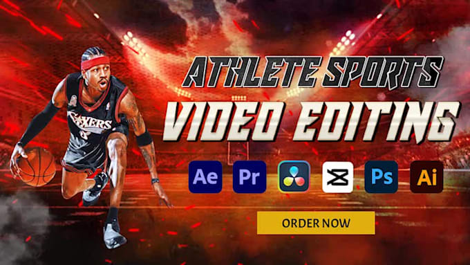 Create dynamic edits for sports portfolio videos by Motionism360 | Fiverr