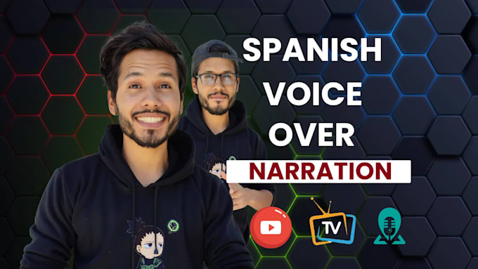 Record a professional spanish voice over in 24 hours by Lugodaniel | Fiverr