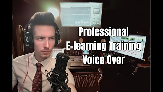 Be your professional elearning training male voice over narrator by Alexanderfox2 | Fiverr