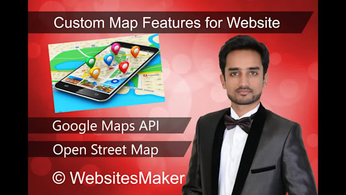 Code website maps app by Websitesmaker | Fiverr