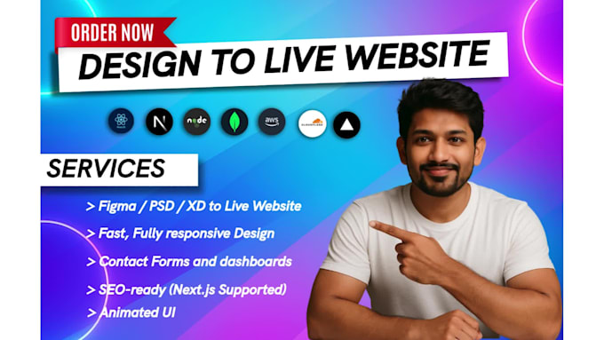 Convertir un design figma en un site responsive react ou nextjs avec tailwind css