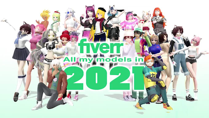 Make a 3d model for you by Mistress_yazmin | Fiverr