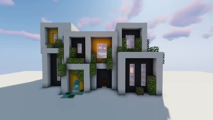 Create beautiful minecraft houses by Sini_minecraft | Fiverr