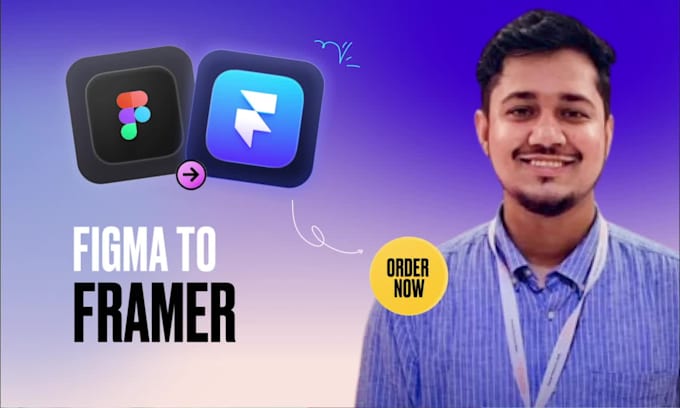 Transform your figma design into a framer site by Rony_uiux | Fiverr