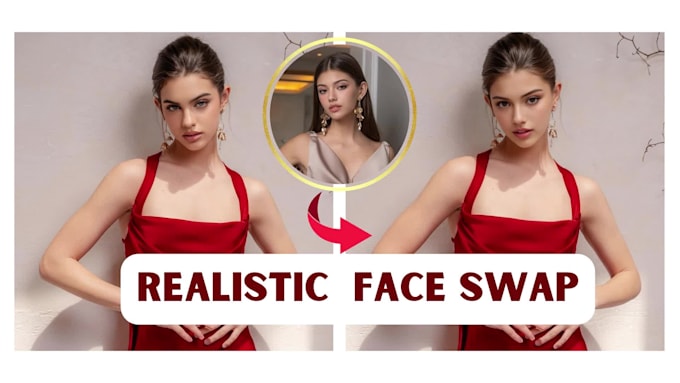 Create a realistic deep face swap image and video by Suborno_biswas | Fiverr