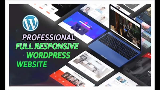 Build modern responsive wordpress website design or wordpress website ...