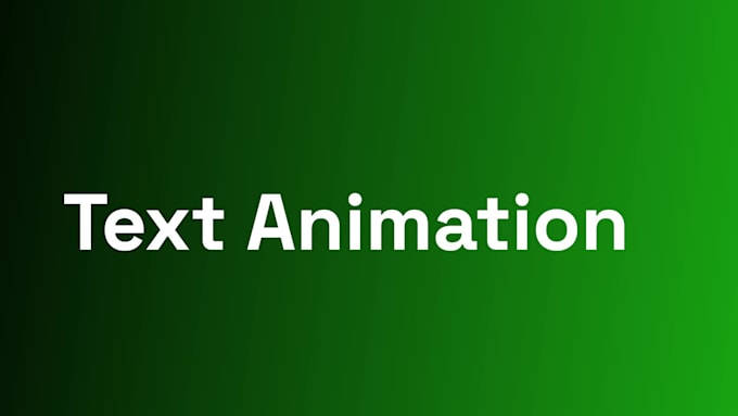 Create custom text animation videos and kinetic typography by ...