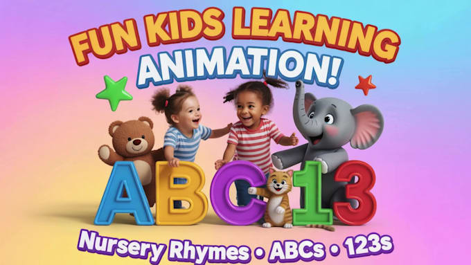 Create fun 2d 3d educational animated videos for kids by Isaiah ...