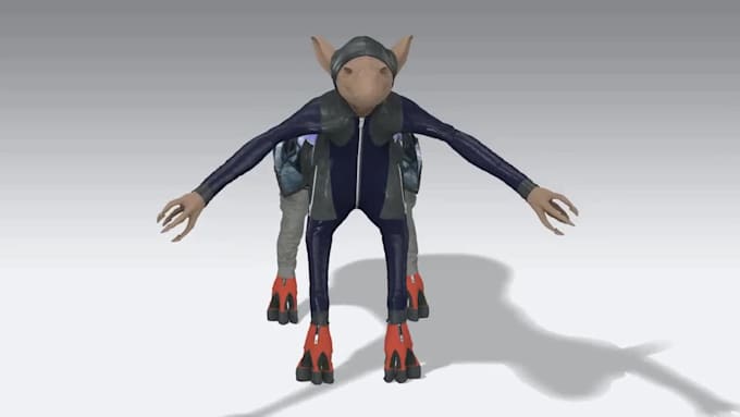 Vrchat avatar character design vrc avatar furry avatar 3d animation ...