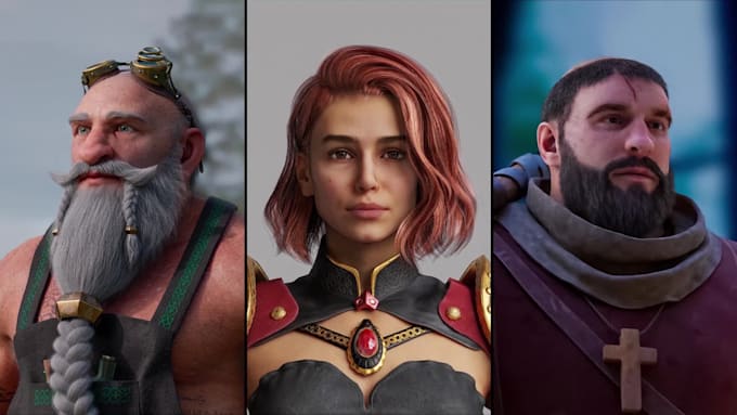 Create 3d character models for games and animation by Dexter0016 | Fiverr