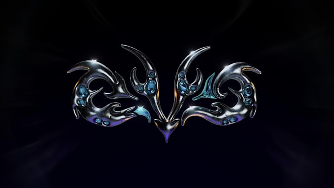 Create 3d chrome logo animation by Imyokski | Fiverr