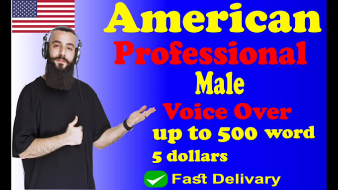 Record an professional american male voice overs by Brianon361 | Fiverr