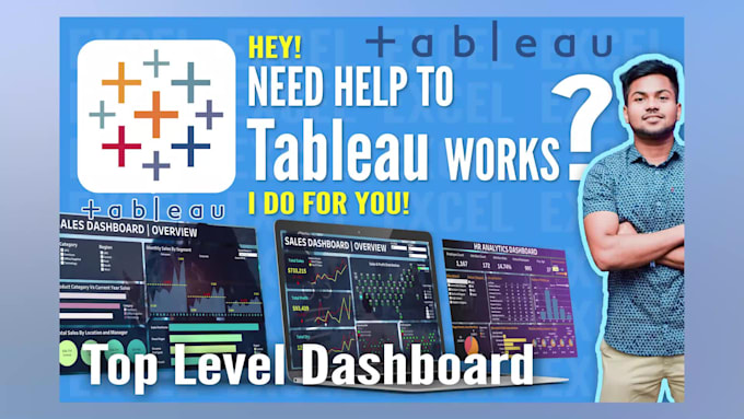 Create next level insightful dashboard using tableau, excel, power bi by Pubs_shevon | Fiverr