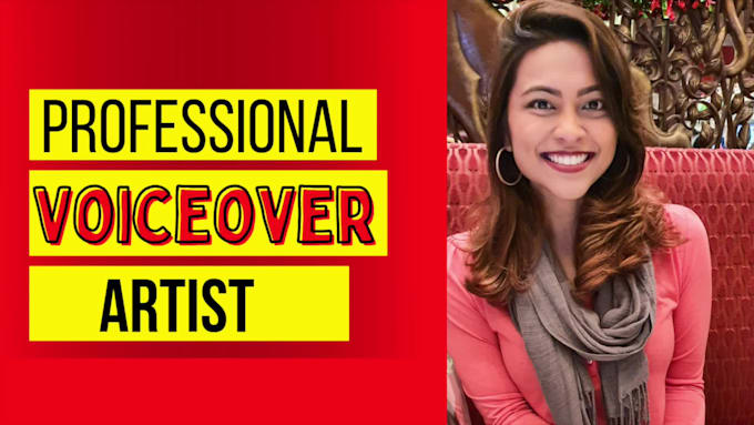 Record your script in 48hrs english female voiceover high quality by ...