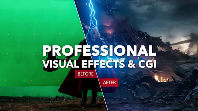 Do visual effects and cgi compositing by Aravindh0326 | Fiverr