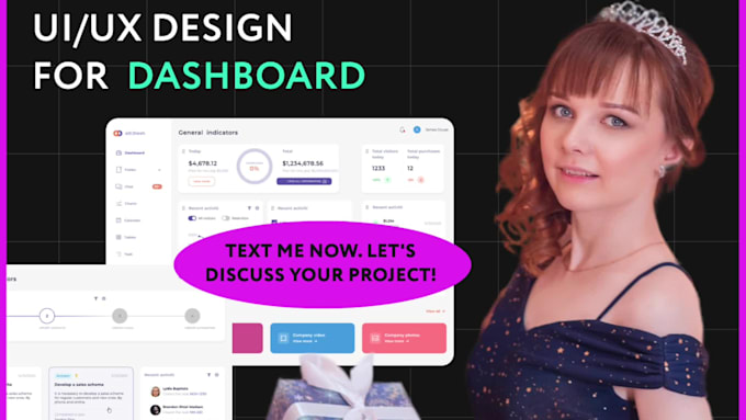 Do ui ux design for dashboard by Levichevanadine | Fiverr
