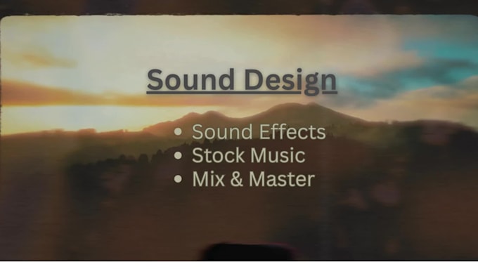 Design sound effects and music for videos and animations by Musarazaa ...