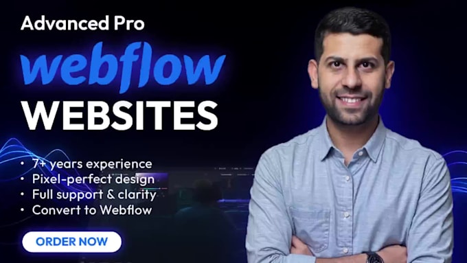 Design advanced webflow website with cms and animations by Ahmed_a_omar | Fiverr