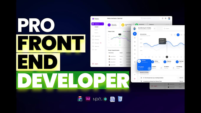 Be Your Frontend Web Developer In React Js Next Js And Angular By