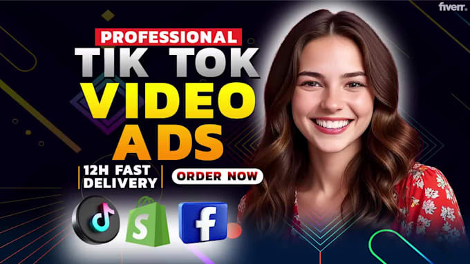 Create 3 tik tok video ads, dropshipping ads, tik tok ads, facebook video ads by Abdusketcherani ...