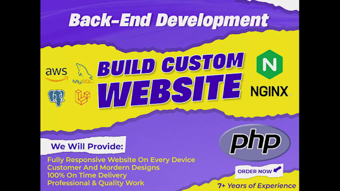 Build Your Website Backend With Php Laravel Nginx Aws Mysql By