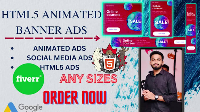 Design html 5 banner and animated ads for google display by Ahamadrinas ...