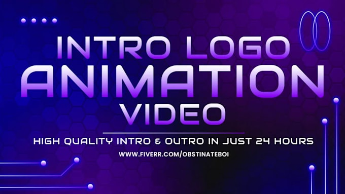Create youtube intro video trailer by Obstinateboi | Fiverr